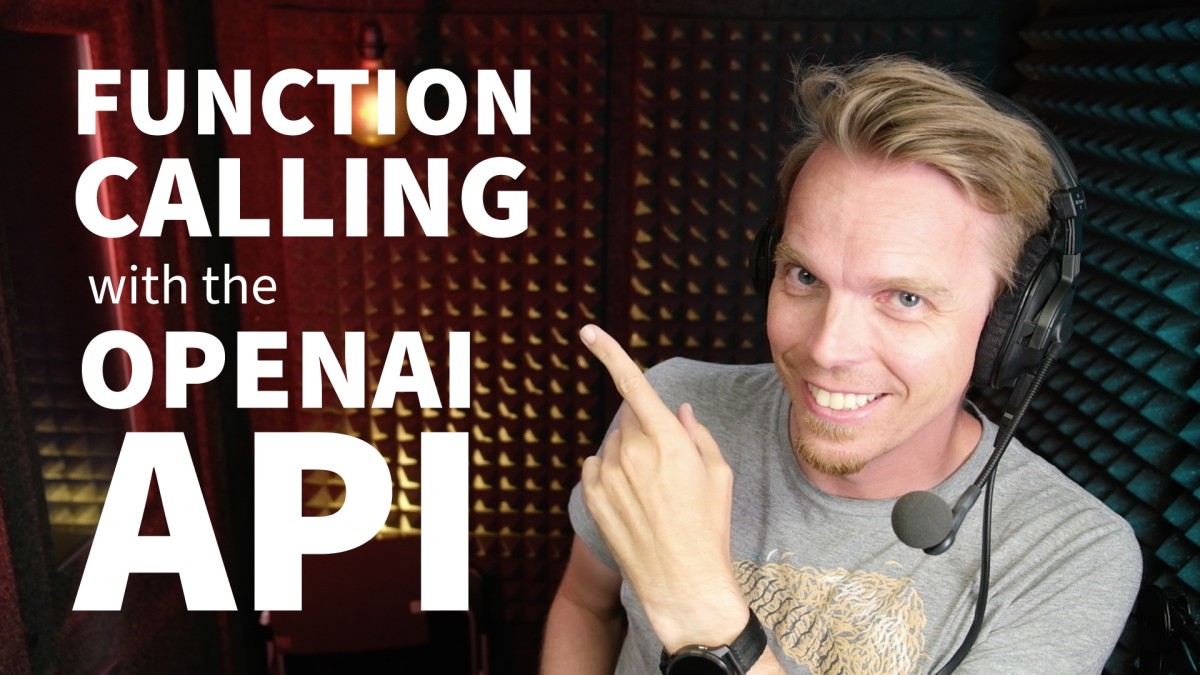 Function calling with the OpenAI API - OpenAI API Video Tutorial ... Function calling with the OpenAI API - OpenAI API Video Tutorial ...