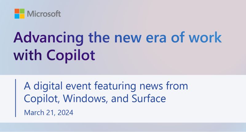 Peter Smulovics on LinkedIn: Advancing the new era of work with Copilot Peter Smulovics on LinkedIn: Advancing the new era of work with Copilot