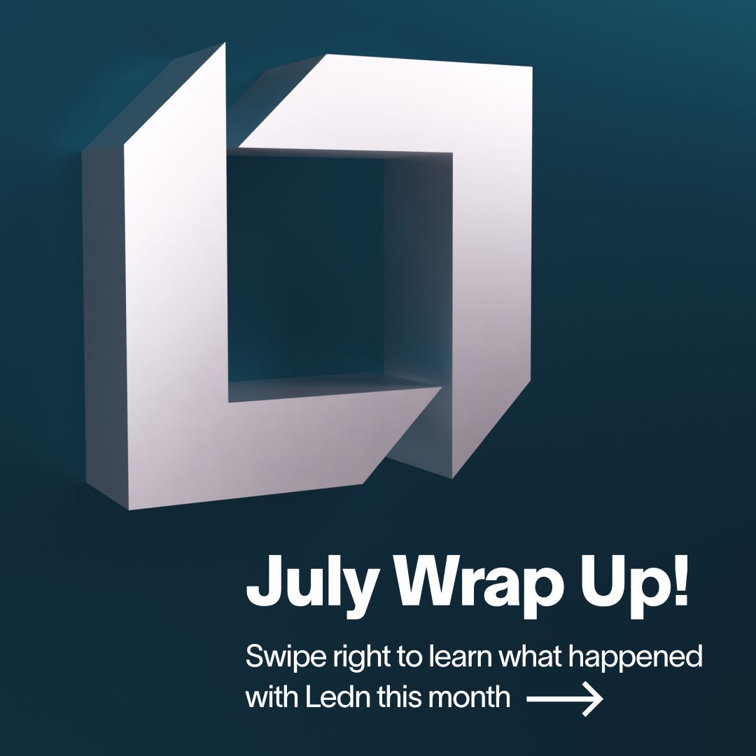 Ledn on LinkedIn: July was an active month at LEDN 🔥 From achieving the ... Ledn on LinkedIn: July was an active month at LEDN 🔥 From achieving the ...