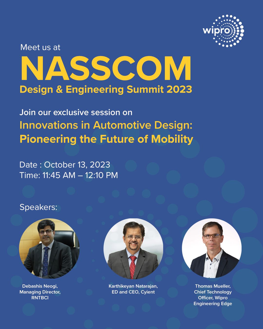 Wipro on LinkedIn: #nasscomdes #automation #wipro #wiproengineeringedge ... Wipro on LinkedIn: #nasscomdes #automation #wipro #wiproengineeringedge ...