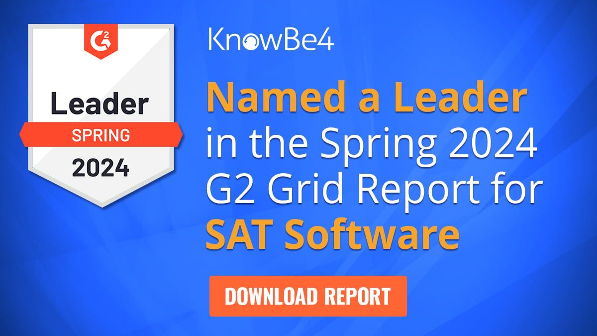 KnowBe4: A Leader in G2 Grid Report | Eureka iTech Inc. posted on the ... KnowBe4: A Leader in G2 Grid Report | Eureka iTech Inc. posted on the ...