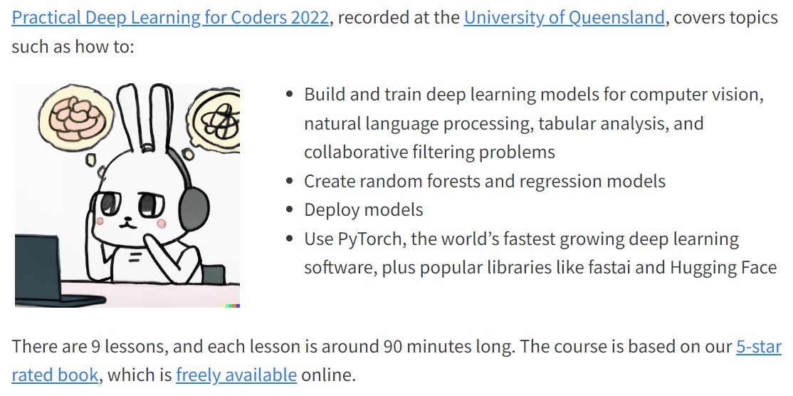 Geshan Manandhar on LinkedIn: Practical Deep Learning for Coders ... Geshan Manandhar on LinkedIn: Practical Deep Learning for Coders ...