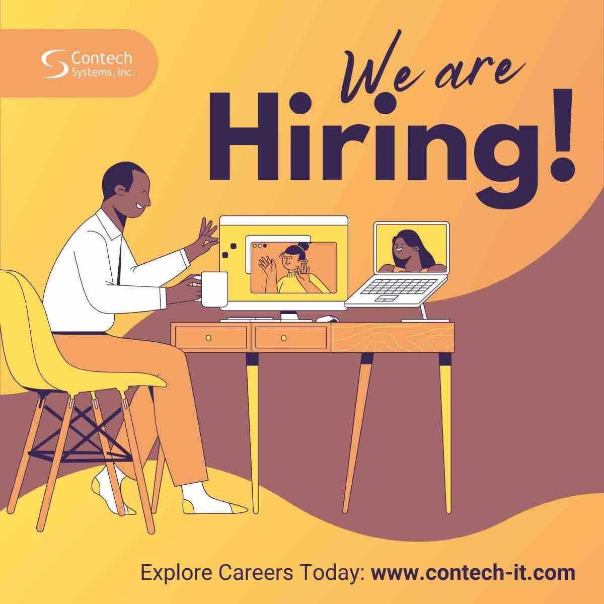 Contech Systems Inc. on LinkedIn: #jobs #hiring #itjobs #openpositions ... Contech Systems Inc. on LinkedIn: #jobs #hiring #itjobs #openpositions ...