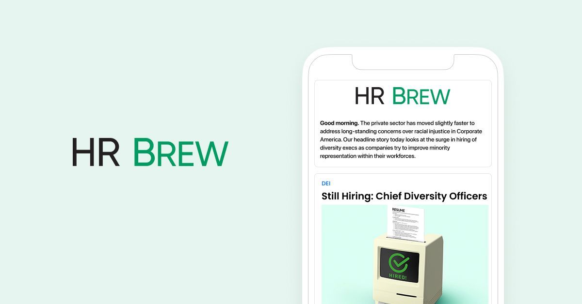 Wes Sneed on LinkedIn: HR Brew Wes Sneed on LinkedIn: HR Brew