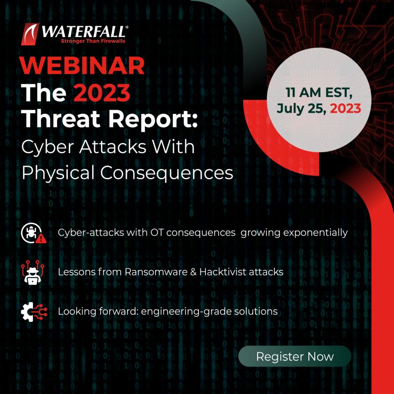 Andrew Ginter on LinkedIn: In Waterfall Security Solutions' upcoming ... Andrew Ginter on LinkedIn: In Waterfall Security Solutions' upcoming ...