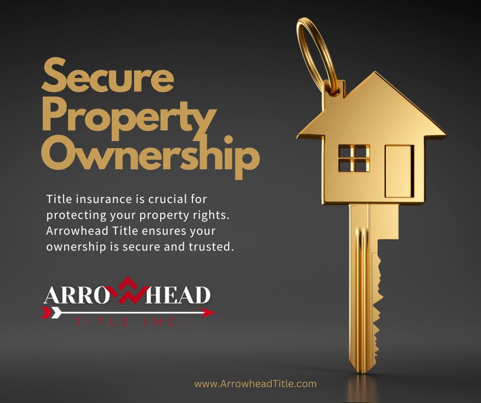 Arrowhead Title, Inc. on LinkedIn: #secureownership #titletrust Arrowhead Title, Inc. on LinkedIn: #secureownership #titletrust