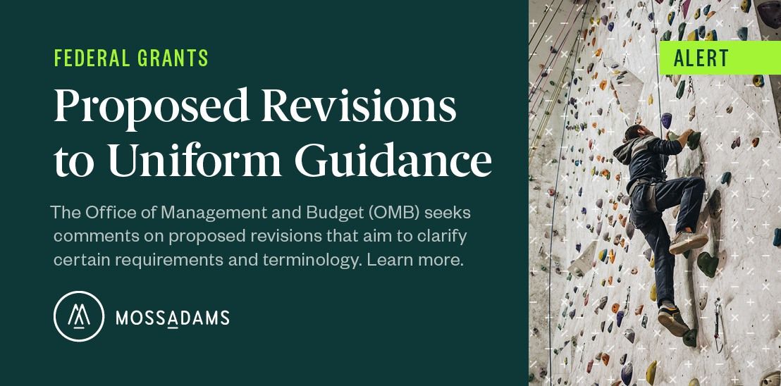 Claire Hilleary, CPA on LinkedIn: OMB Proposes Revisions to Uniform ... Claire Hilleary, CPA on LinkedIn: OMB Proposes Revisions to Uniform ...