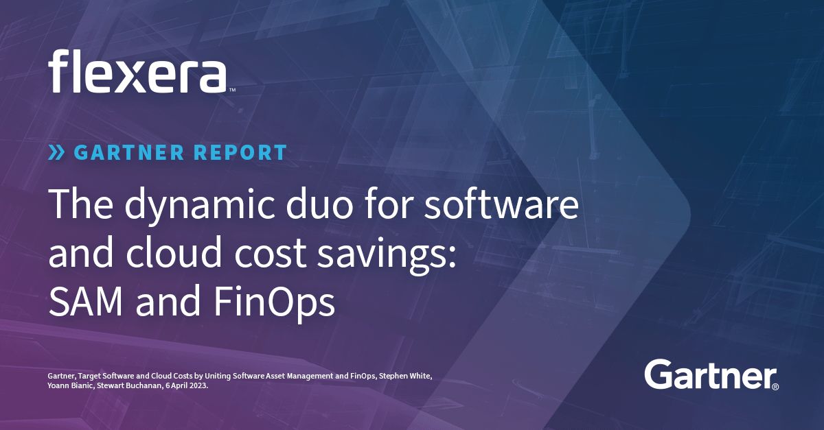 Flexera on LinkedIn: Uniting Software Asset Management and FinOps ... Flexera on LinkedIn: Uniting Software Asset Management and FinOps ...