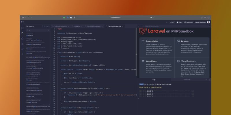 Laravel News on LinkedIn: PHPSandbox - Build, Prototype, and share PHP ... Laravel News on LinkedIn: PHPSandbox - Build, Prototype, and share PHP ...