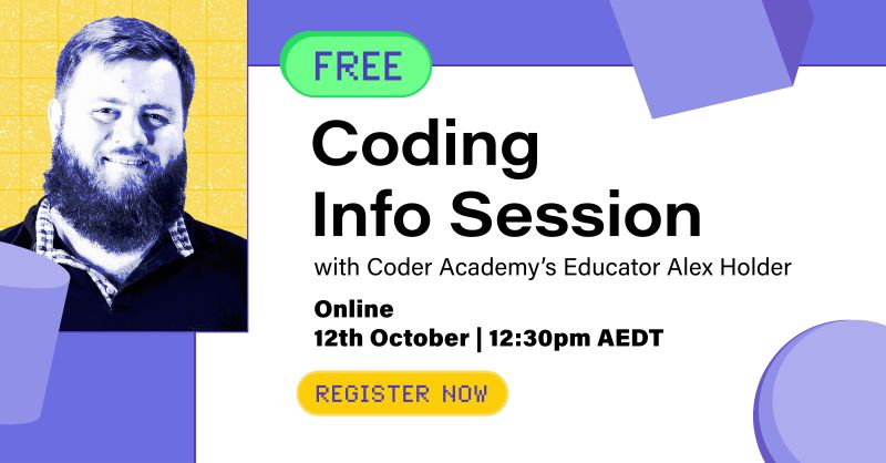Coder Academy on LinkedIn: #codinginfosession #learntocode #coderacademy Coder Academy on LinkedIn: #codinginfosession #learntocode #coderacademy
