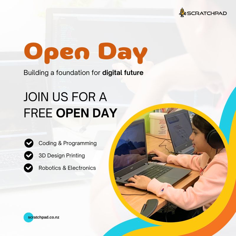 SCRATCHPAD NZ on LinkedIn: #code #learning #openday #learntocode # ... SCRATCHPAD NZ on LinkedIn: #code #learning #openday #learntocode # ...