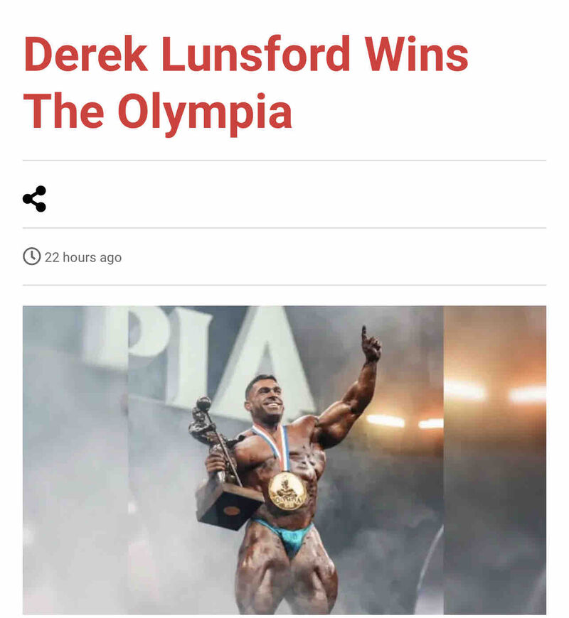 Robert DiMaggio on LinkedIn: #dereklunsford #mrolympia2023 #mrolympia # ... Robert DiMaggio on LinkedIn: #dereklunsford #mrolympia2023 #mrolympia # ...