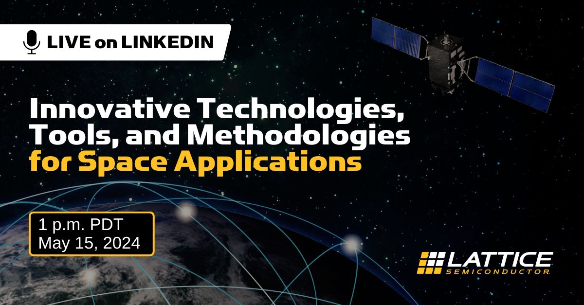 Lattice Semiconductor on LinkedIn: 🤙 Calling all space enthusiasts ... Lattice Semiconductor on LinkedIn: 🤙 Calling all space enthusiasts ...