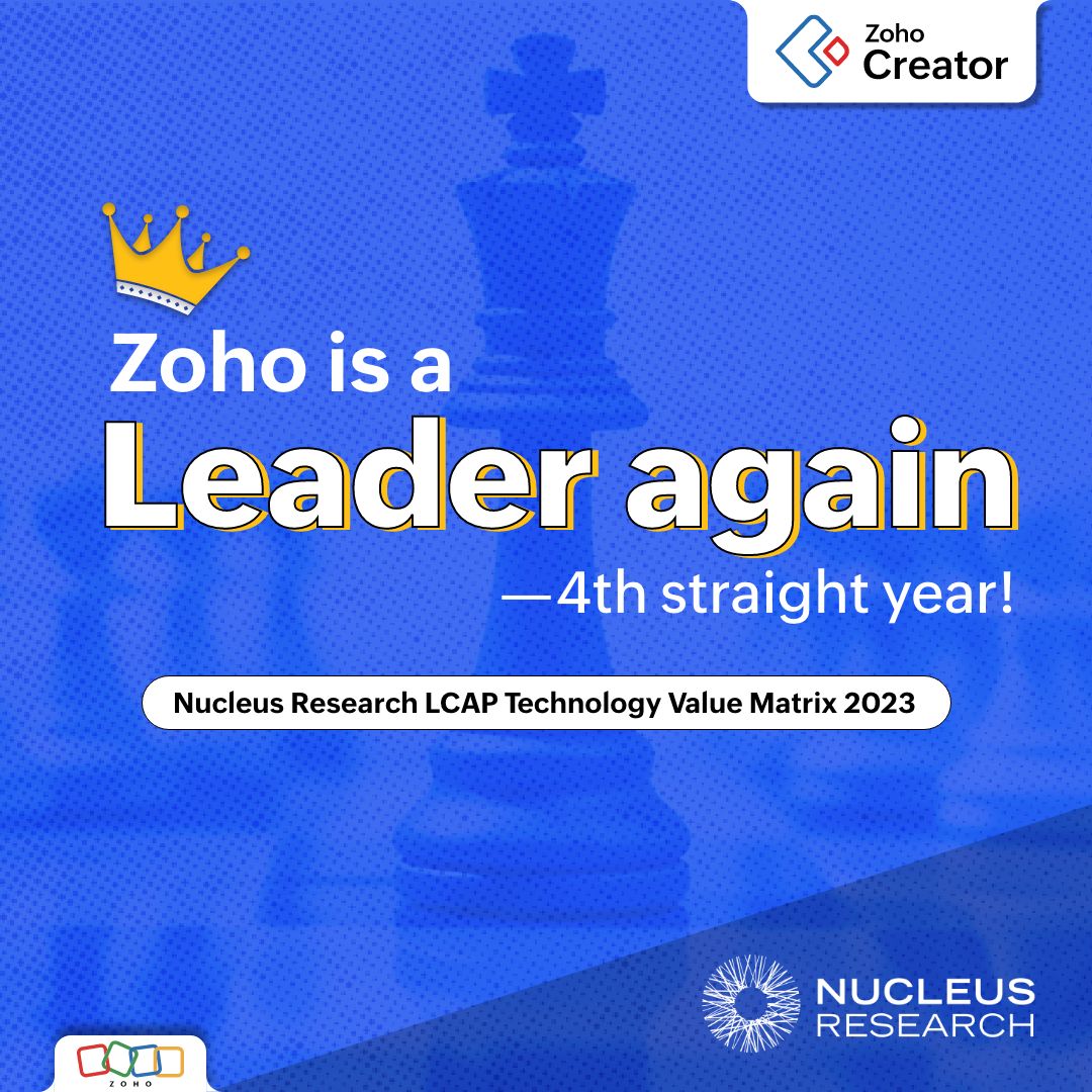 Zoho Creator on LinkedIn: #lowcodeitonzohocreator #lcap Zoho Creator on LinkedIn: #lowcodeitonzohocreator #lcap