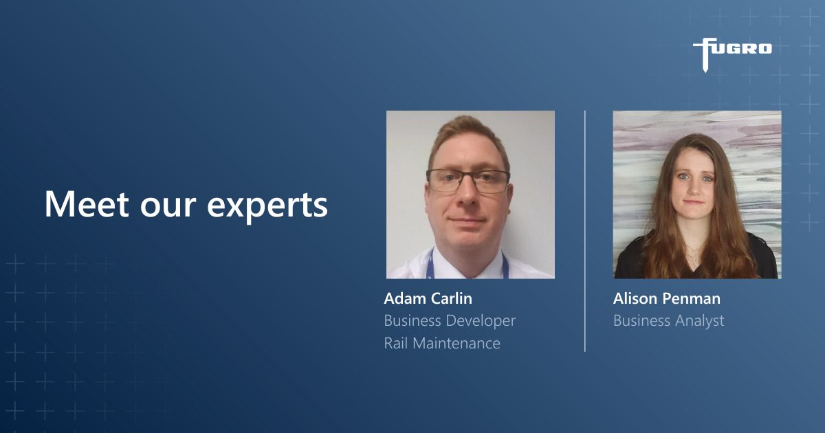 Tamie Bittle on LinkedIn: #fugro #raildata #innovation Tamie Bittle on LinkedIn: #fugro #raildata #innovation
