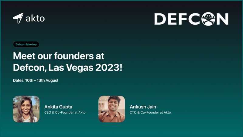 Akto.io on LinkedIn: Defcon USA - Akto | Instant, Open Source API Security Akto.io on LinkedIn: Defcon USA - Akto | Instant, Open Source API Security