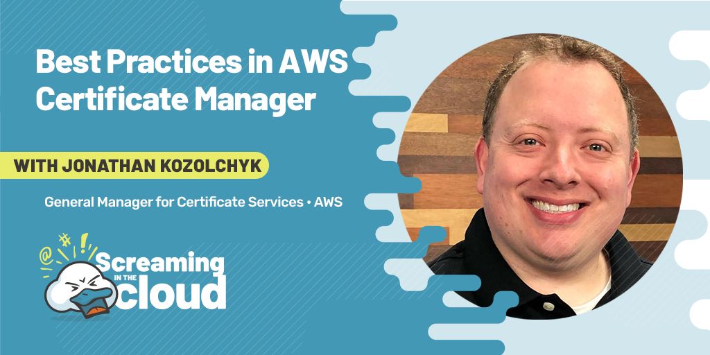 Last Week in AWS on LinkedIn: Jonathan (Koz) Kozolchyk, General Manager ... Last Week in AWS on LinkedIn: Jonathan (Koz) Kozolchyk, General Manager ...