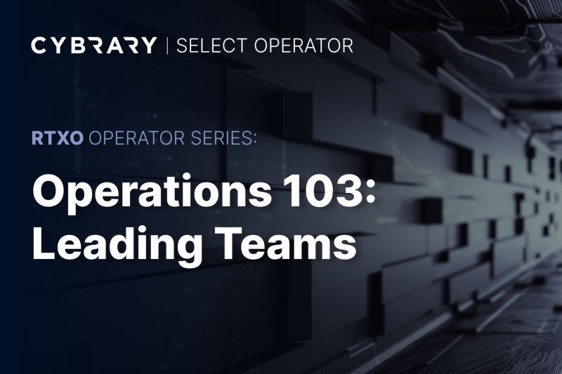 Cybrary on LinkedIn: Red Team Operator Series: Leading Teams (RTXO 103 ... Cybrary on LinkedIn: Red Team Operator Series: Leading Teams (RTXO 103 ...