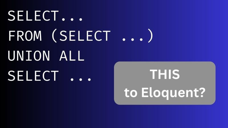 Laravel News on LinkedIn: Laravel: Raw SQL Queries with DB::select() Laravel News on LinkedIn: Laravel: Raw SQL Queries with DB::select()