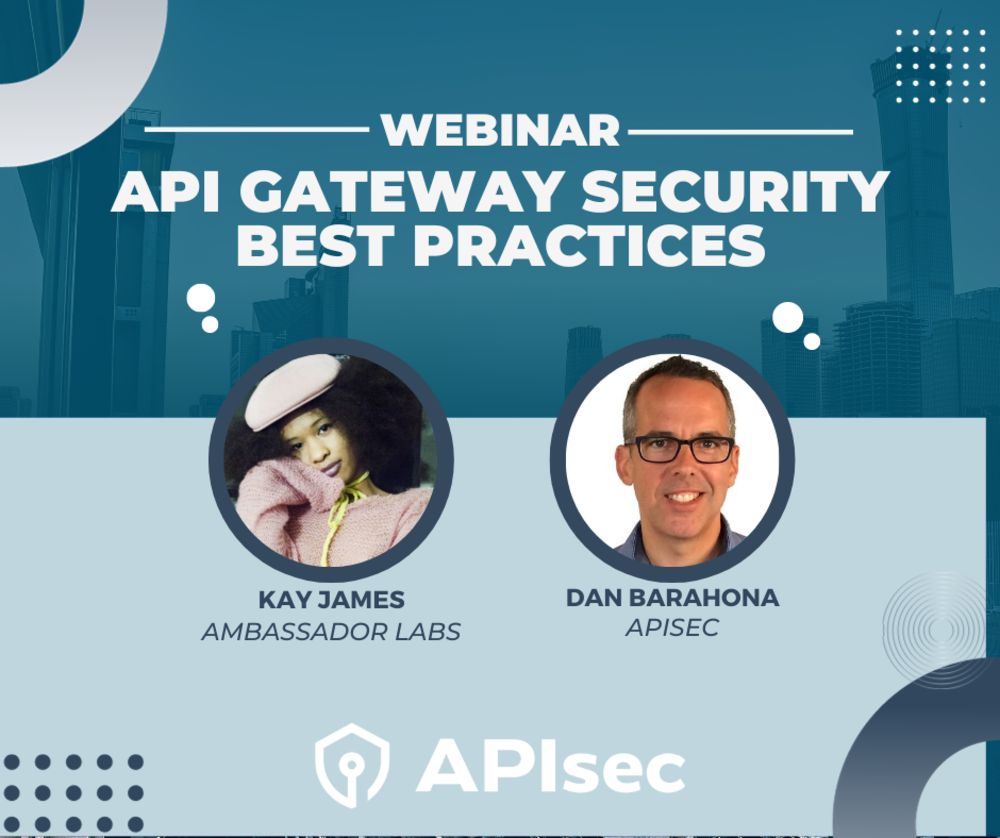APIsec University on LinkedIn: API Gateway Security Best Practices APIsec University on LinkedIn: API Gateway Security Best Practices