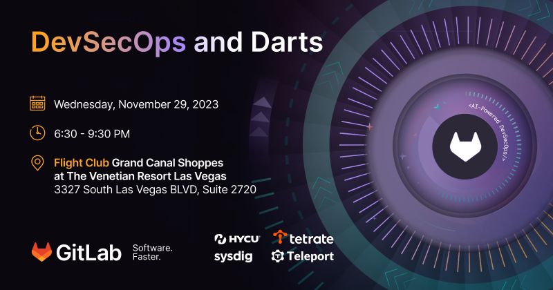 Sysdig on LinkedIn: DevSecOps & Darts Party at AWS re:Invent Sysdig on LinkedIn: DevSecOps & Darts Party at AWS re:Invent