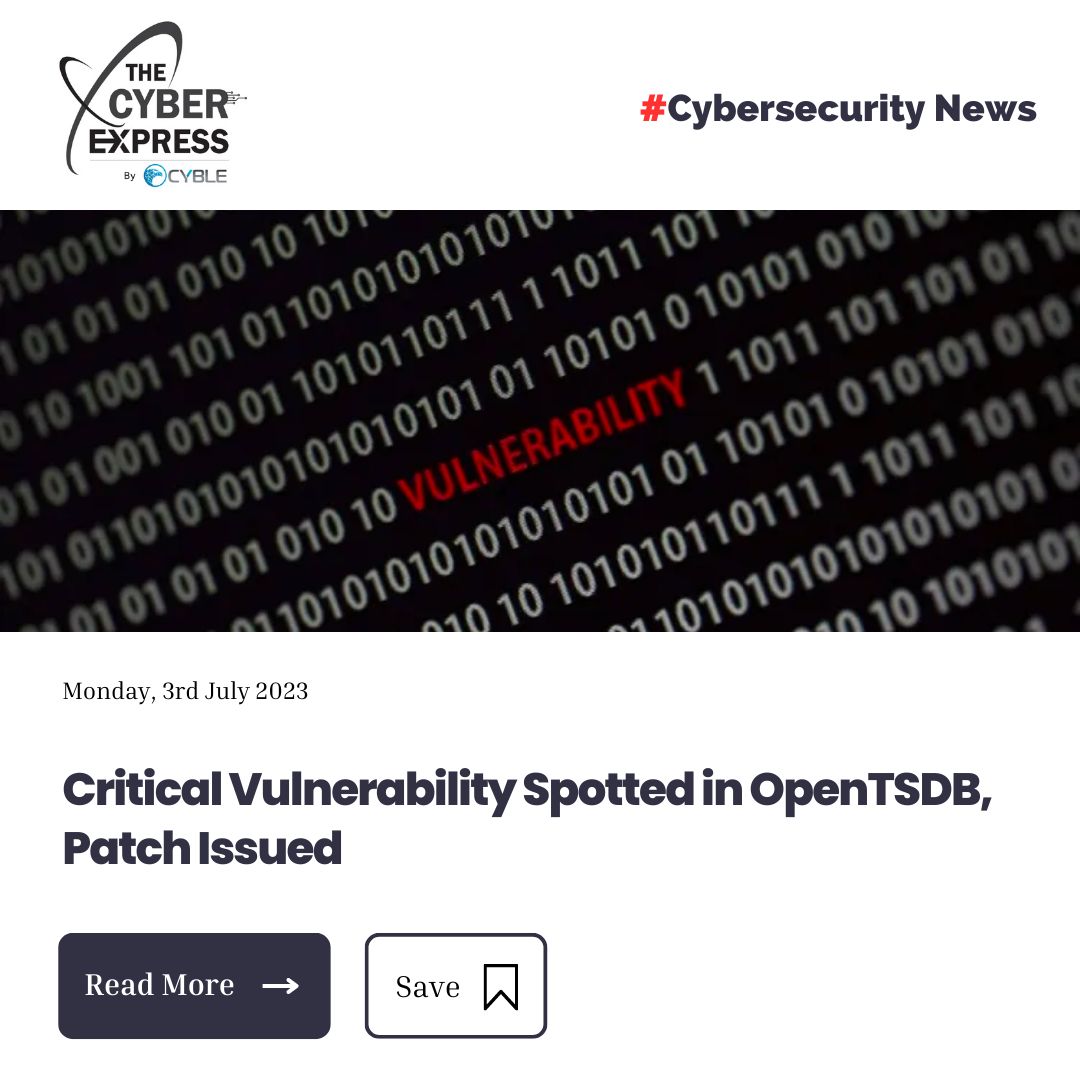 The Cyber Express on LinkedIn: Critical Vulnerability Spotted in ... The Cyber Express on LinkedIn: Critical Vulnerability Spotted in ...