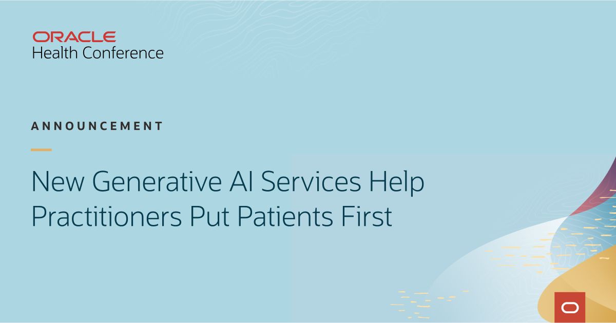 Jon Leiter on LinkedIn: Oracle Brings Generative AI Capabilities to ... Jon Leiter on LinkedIn: Oracle Brings Generative AI Capabilities to ...