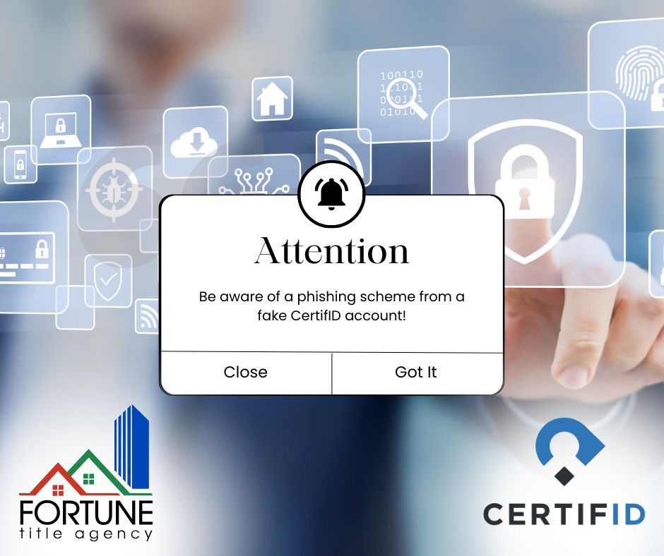 Fortune Title Agency, Inc. on LinkedIn: 馃毃 Fraudsters will impersonate ... Fortune Title Agency, Inc. on LinkedIn: 馃毃 Fraudsters will impersonate ...