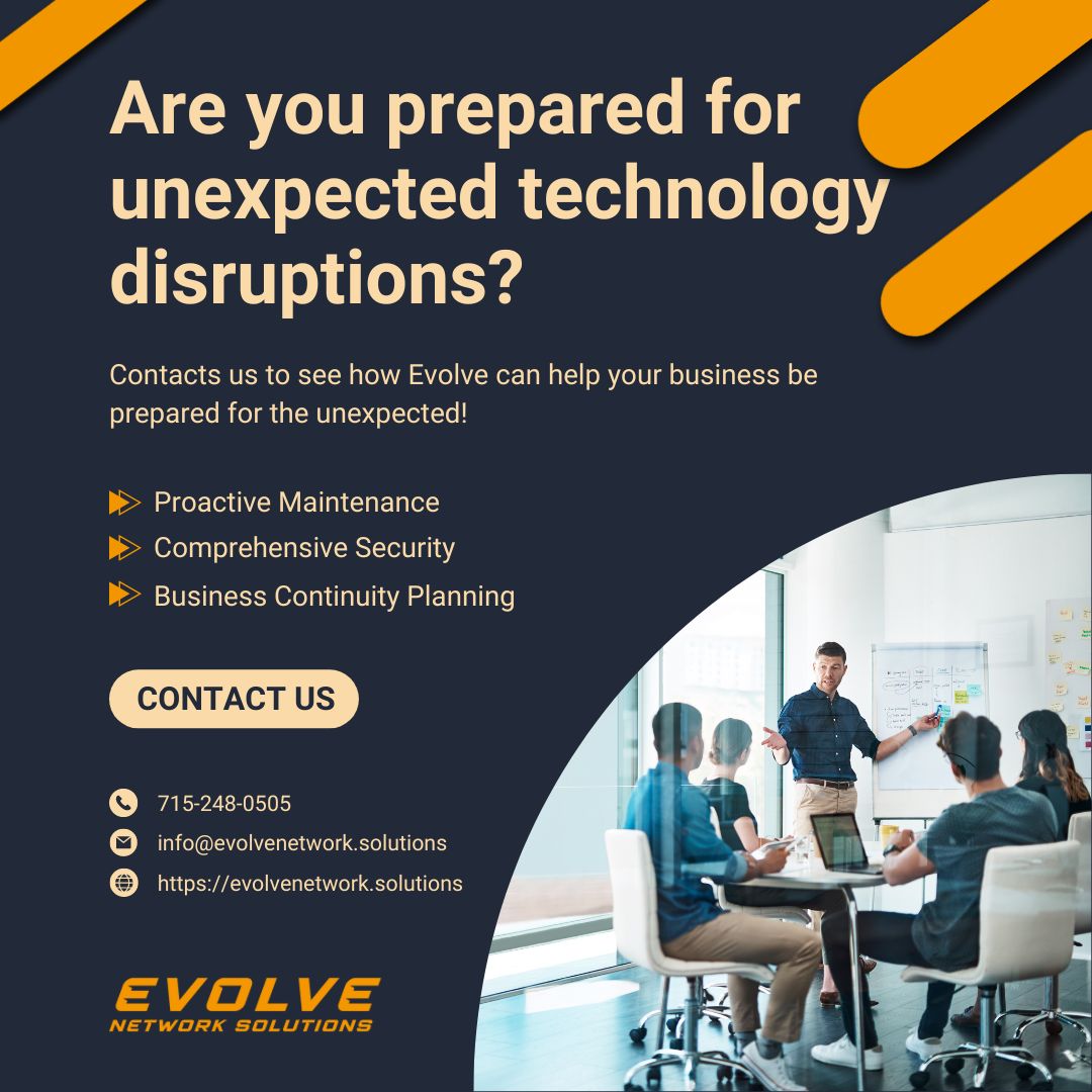 Evolve Network Solutions on LinkedIn: #itsupport #businesscontinuity # ... Evolve Network Solutions on LinkedIn: #itsupport #businesscontinuity # ...