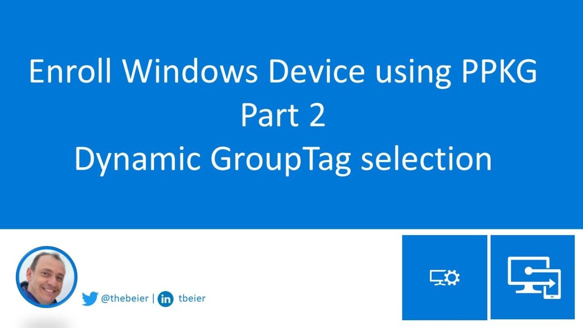 Prathik Gopal on LinkedIn: Enroll Windows Device using PPKG – Part 2 Prathik Gopal on LinkedIn: Enroll Windows Device using PPKG – Part 2