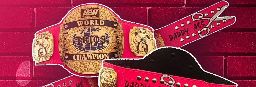 Steve Gerweck on LinkedIn: The Acclaimed AEW Trios title for sale…for ... Steve Gerweck on LinkedIn: The Acclaimed AEW Trios title for sale…for ...