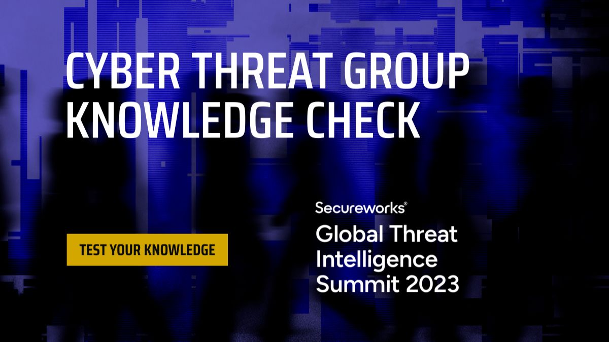 Emer Nugent on LinkedIn: Cyber Threat Group Knowledge Check Emer Nugent on LinkedIn: Cyber Threat Group Knowledge Check