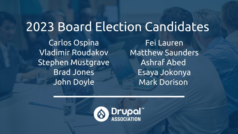 Drupal Association on LinkedIn: Announcing our 2023 Drupal Association ... Drupal Association on LinkedIn: Announcing our 2023 Drupal Association ...