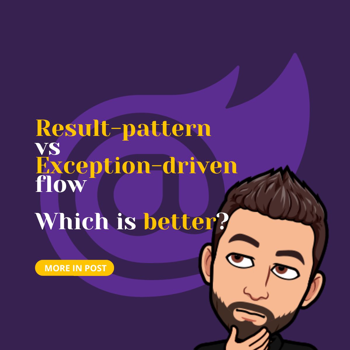 Pawel Bazyluk on LinkedIn: #exception #resultpattern #error #critical # ... Pawel Bazyluk on LinkedIn: #exception #resultpattern #error #critical # ...