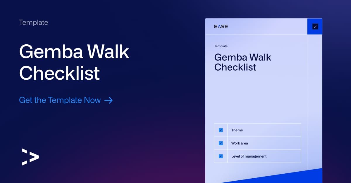 Ease.io on LinkedIn: Gemba Walk Checklist Template | Ease.io Ease.io on LinkedIn: Gemba Walk Checklist Template | Ease.io