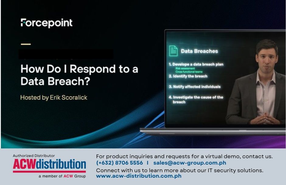 ACW Distribution Phils., Inc. on LinkedIn: #forcepoint ACW Distribution Phils., Inc. on LinkedIn: #forcepoint