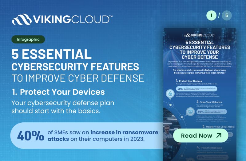VikingCloud infographic on cybersecurity features | Tristan Henderson ... VikingCloud infographic on cybersecurity features | Tristan Henderson ...