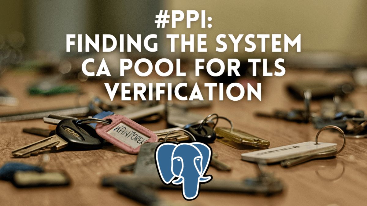 Douglas Hunley on LinkedIn: PostgreSQL Patch of Interest (to me): Using ... Douglas Hunley on LinkedIn: PostgreSQL Patch of Interest (to me): Using ...