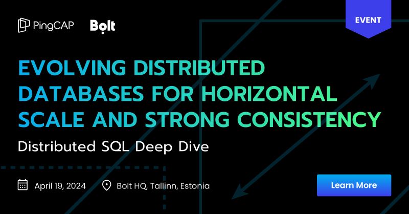Wink Yao on LinkedIn: Distributed SQL Deep Dive Wink Yao on LinkedIn: Distributed SQL Deep Dive
