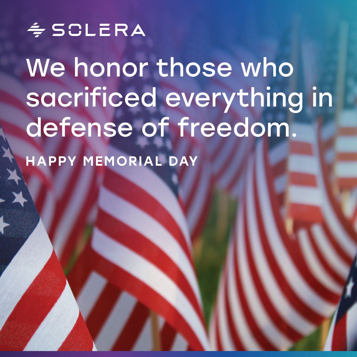 Solera, Inc. on LinkedIn: This Memorial Day, Solera stands with ... Solera, Inc. on LinkedIn: This Memorial Day, Solera stands with ...