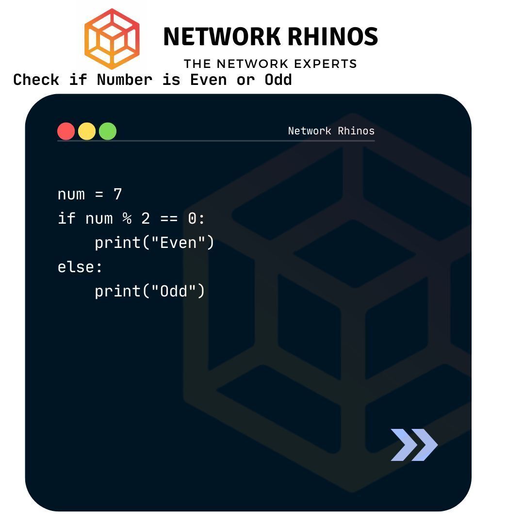 Network Rhinos on LinkedIn: #python #coding #programming #tech # ... Network Rhinos on LinkedIn: #python #coding #programming #tech # ...