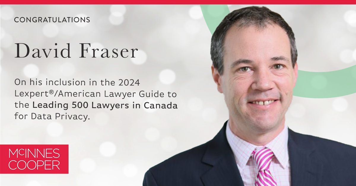 McInnes Cooper on LinkedIn: David Fraser McInnes Cooper on LinkedIn: David Fraser