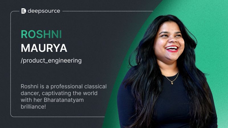 DeepSource on LinkedIn: Introducing Roshni, DeepSource's newest ... DeepSource on LinkedIn: Introducing Roshni, DeepSource's newest ...
