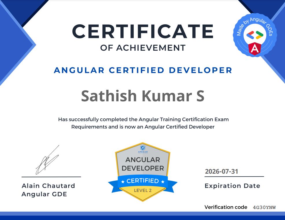 Angular Training on LinkedIn: #angularcertification #angulartraining # ... Angular Training on LinkedIn: #angularcertification #angulartraining # ...
