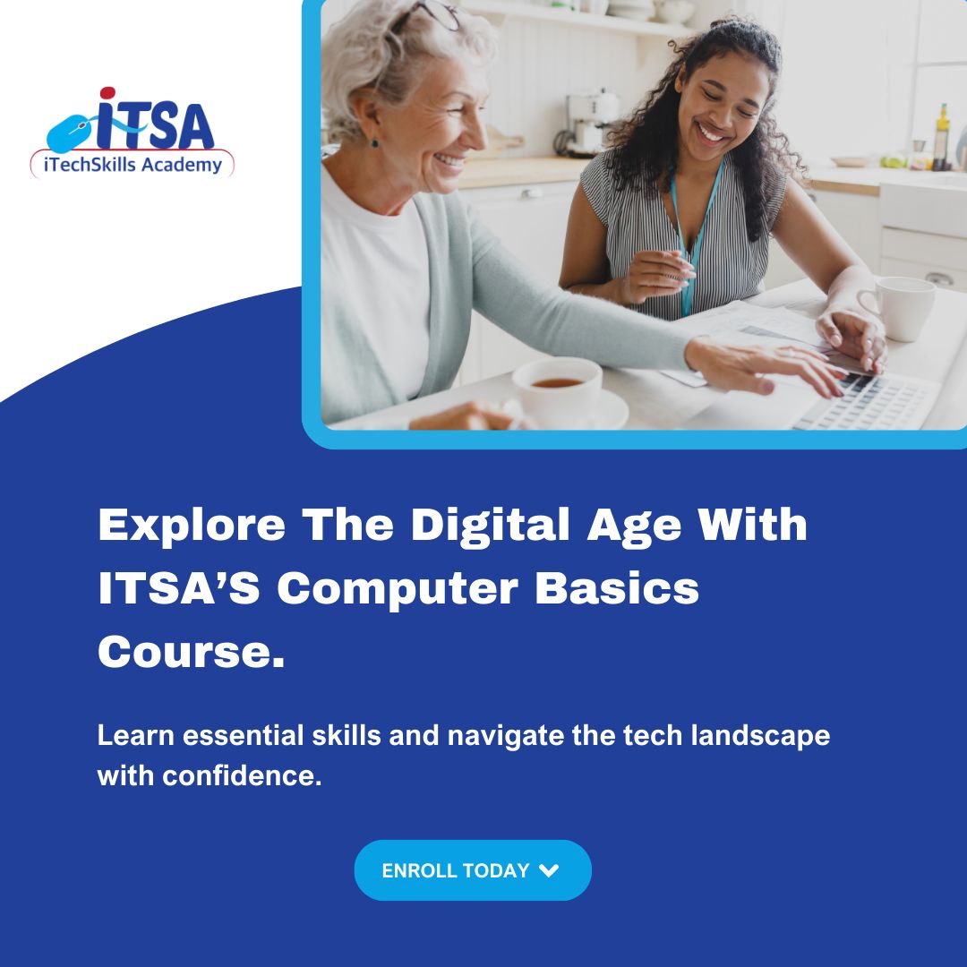 Learn computer skills with ITSA's course | iTechSkills Academy posted ... Learn computer skills with ITSA's course | iTechSkills Academy posted ...