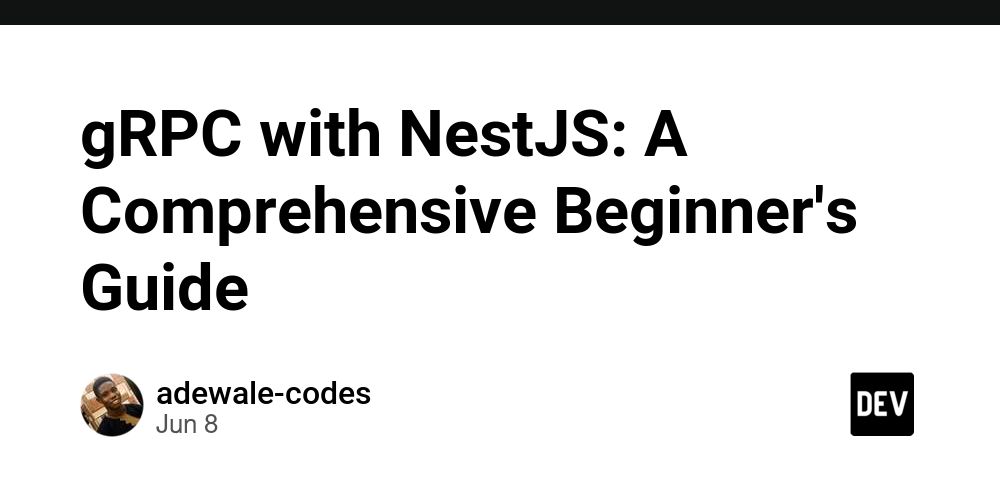 NestJS Hero on LinkedIn: gRPC with NestJS: A Comprehensive Beginner's Guide NestJS Hero on LinkedIn: gRPC with NestJS: A Comprehensive Beginner's Guide