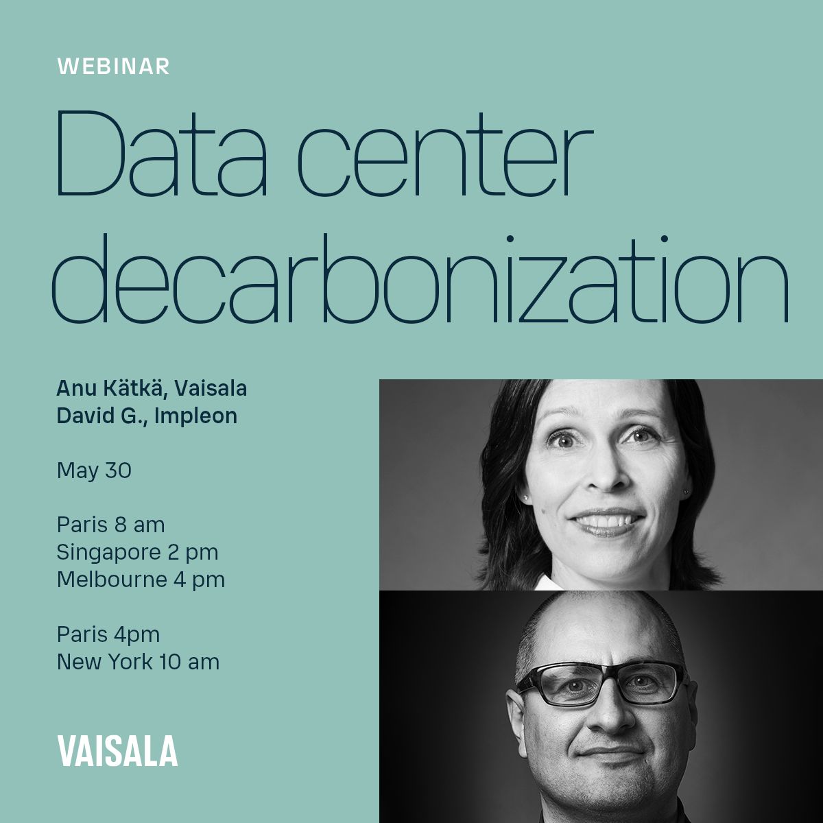 Vaisala on LinkedIn: Data center decarbonization Vaisala on LinkedIn: Data center decarbonization