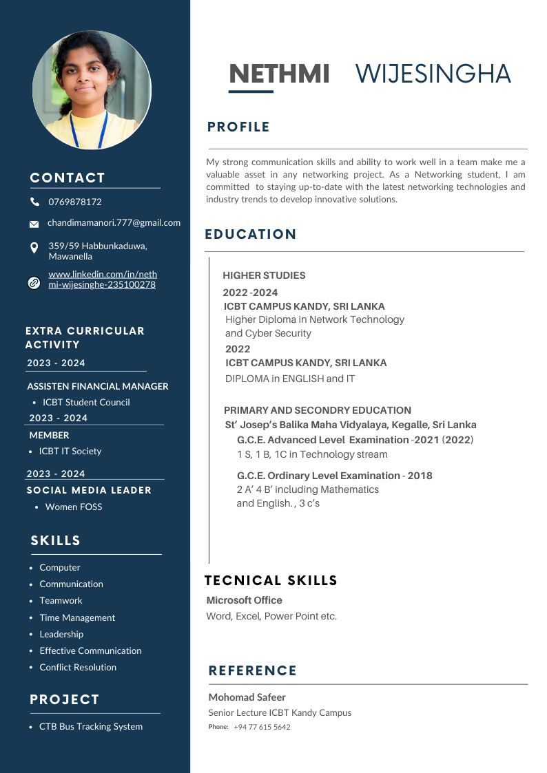 Nethmi Wijesinghe posted on LinkedIn Nethmi Wijesinghe posted on LinkedIn