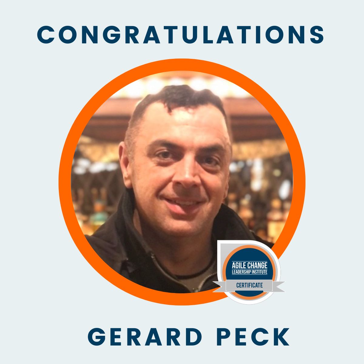 Agile Change Leadership Institute on LinkedIn: A big congratulations to ... Agile Change Leadership Institute on LinkedIn: A big congratulations to ...