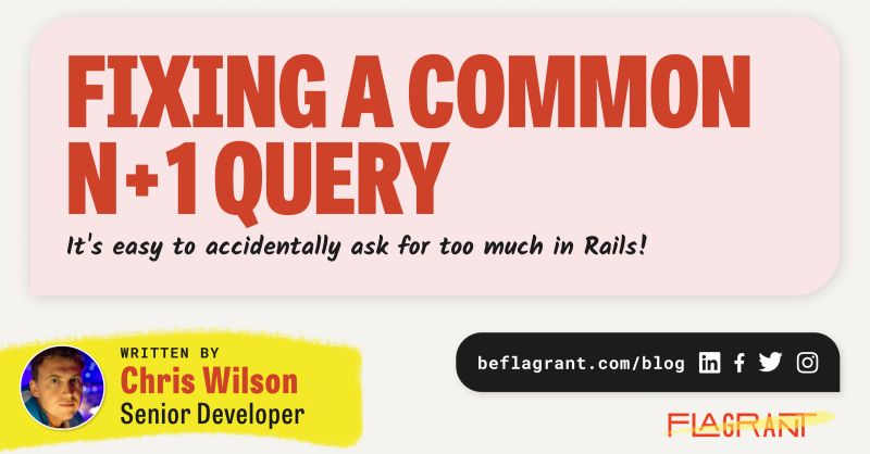 Flagrant on LinkedIn: #rails #sql #ruby #activerecord Flagrant on LinkedIn: #rails #sql #ruby #activerecord